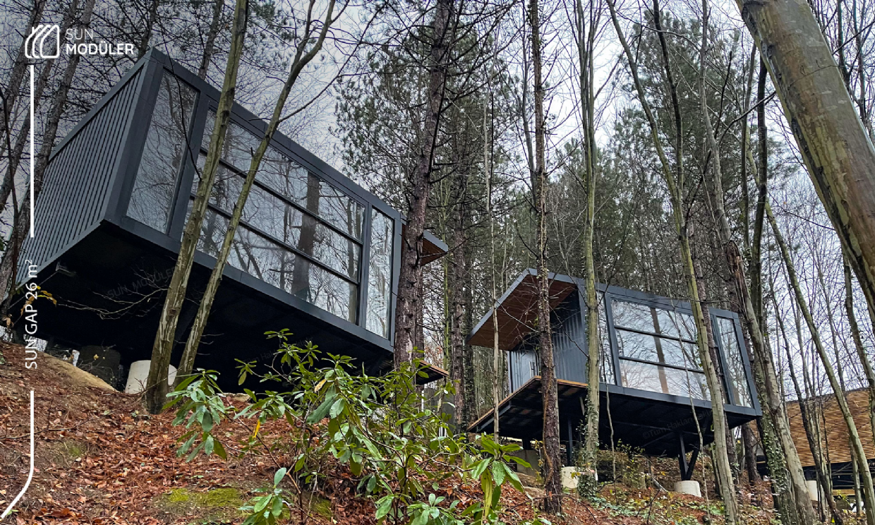 Sun Modüler,modular home systems, mobile, tiny house, modular office ...