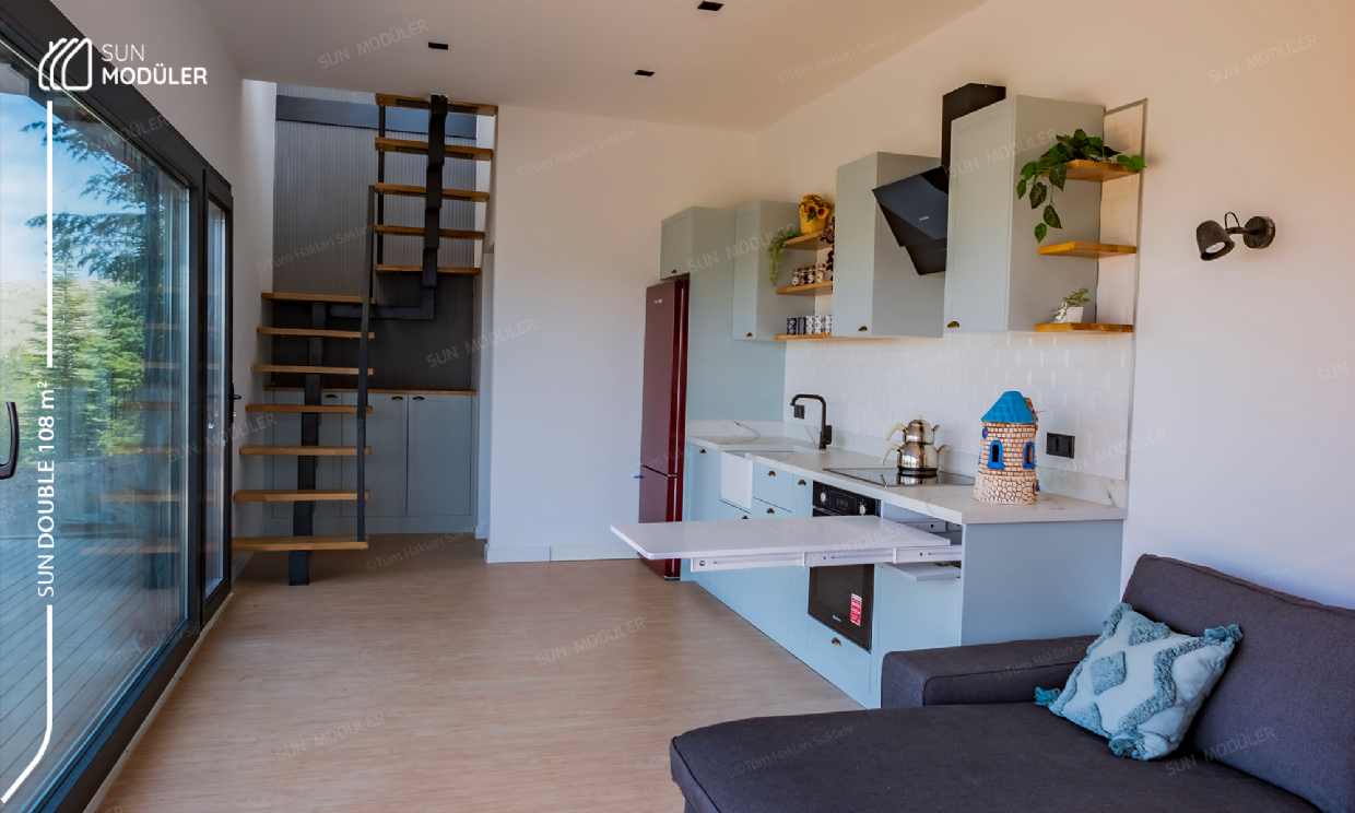 Sun Modüler,modular home systems, mobile, tiny house, modular office ...