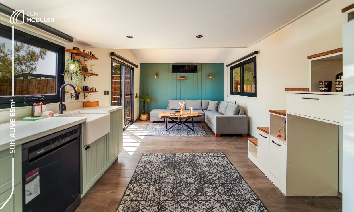 Sun Modüler,modular home systems, mobile, tiny house, modular office ...